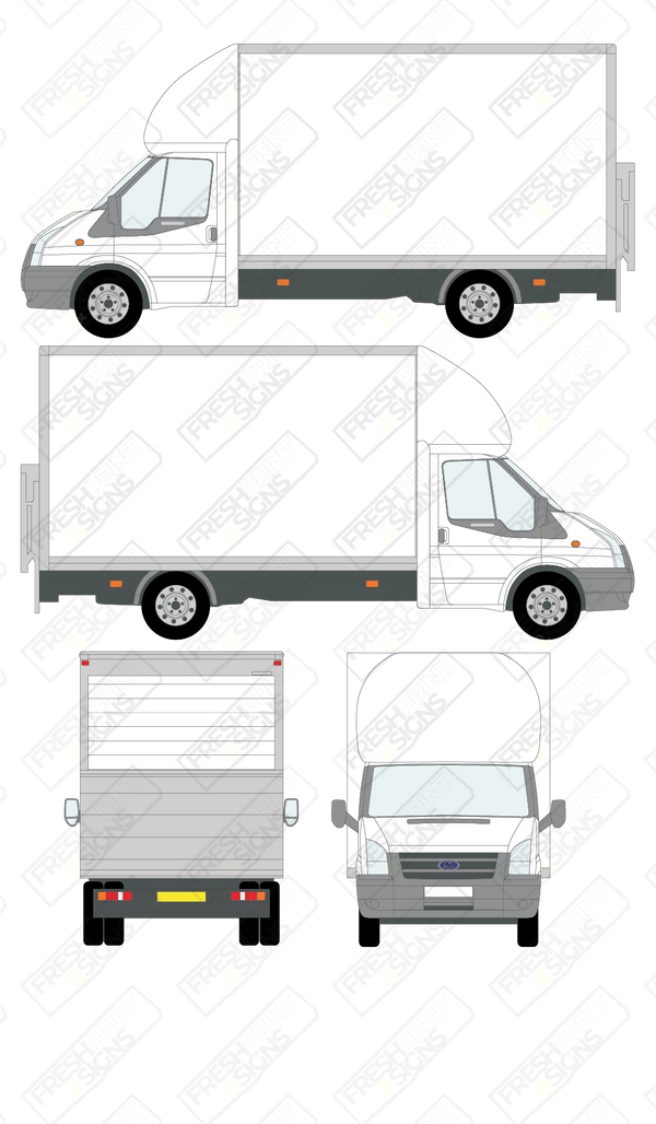 Van Graphics - Ford | Transit Luton | 2006-2014 – Fresh Print